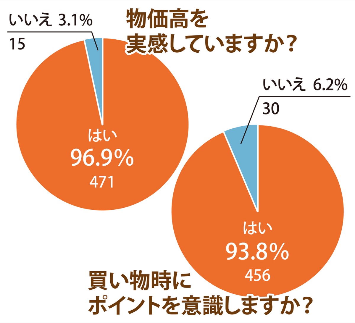アンケート結果 ｢物価高を実感｣9割以上 家計見直しの動きも | さがみはら緑区 | タウンニュース